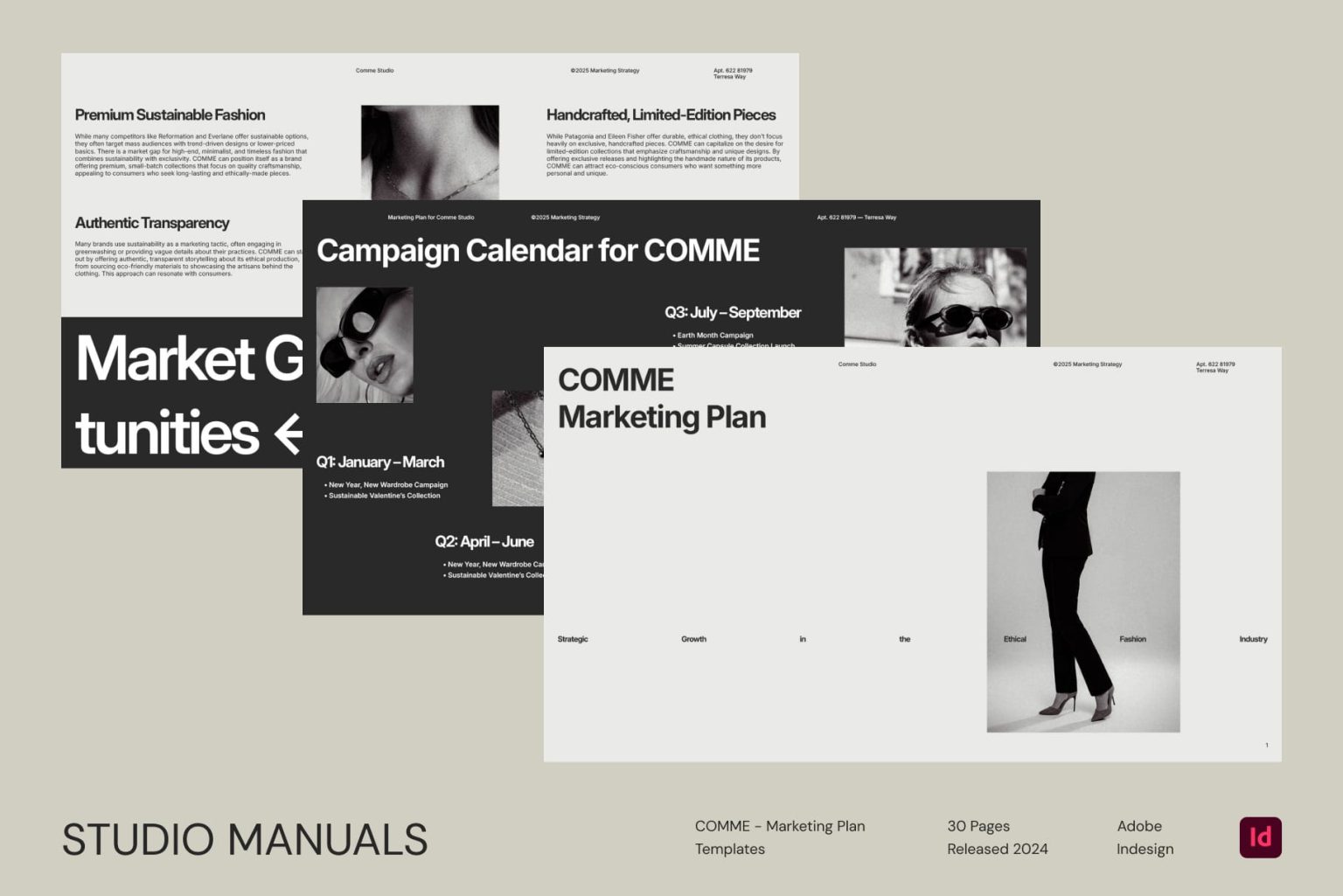 COMME Brand Guidelines - Studio Manuals