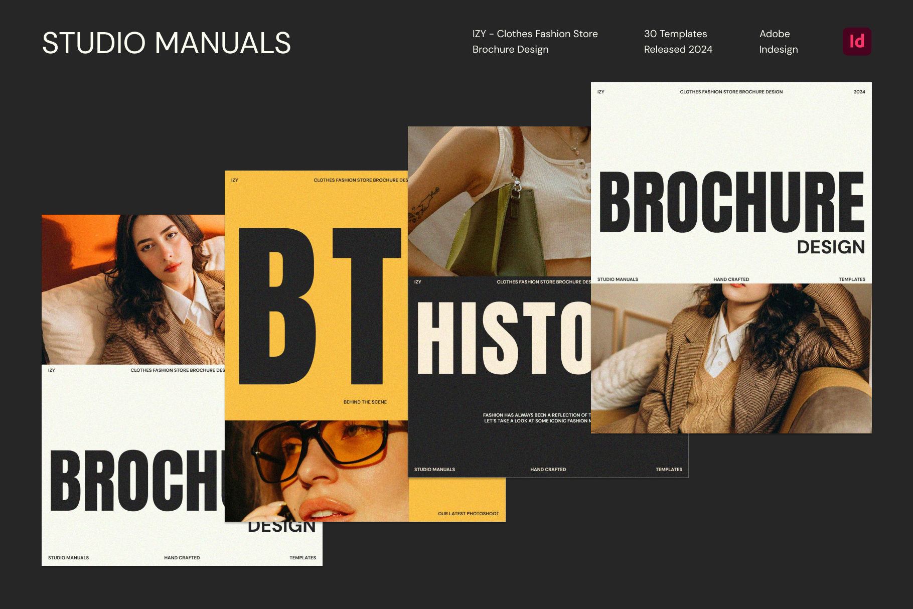 IZY - Clothes Fashion Store - Brochure Design - Studio Manuals