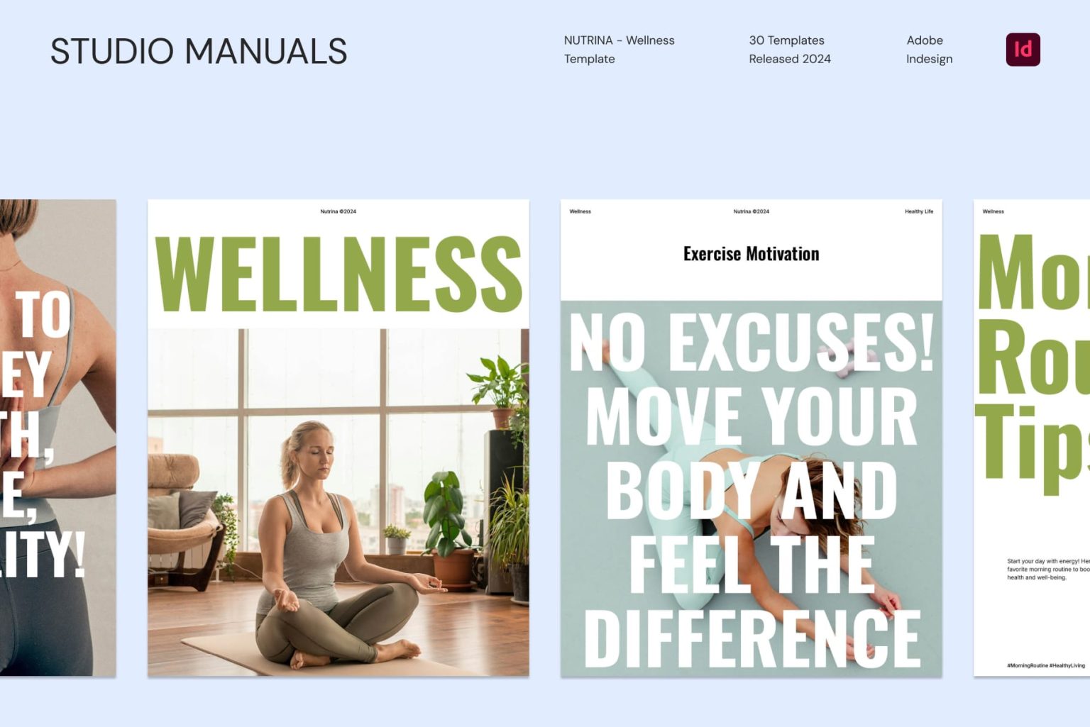 NUTRINA - Wellness Template - Studio Manuals