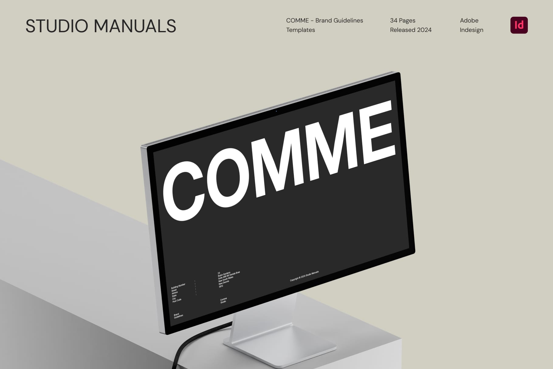 COMME Brand Guidelines - Studio Manuals