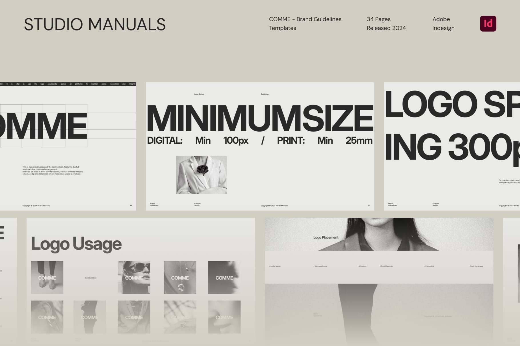 COMME Brand Guidelines - Studio Manuals