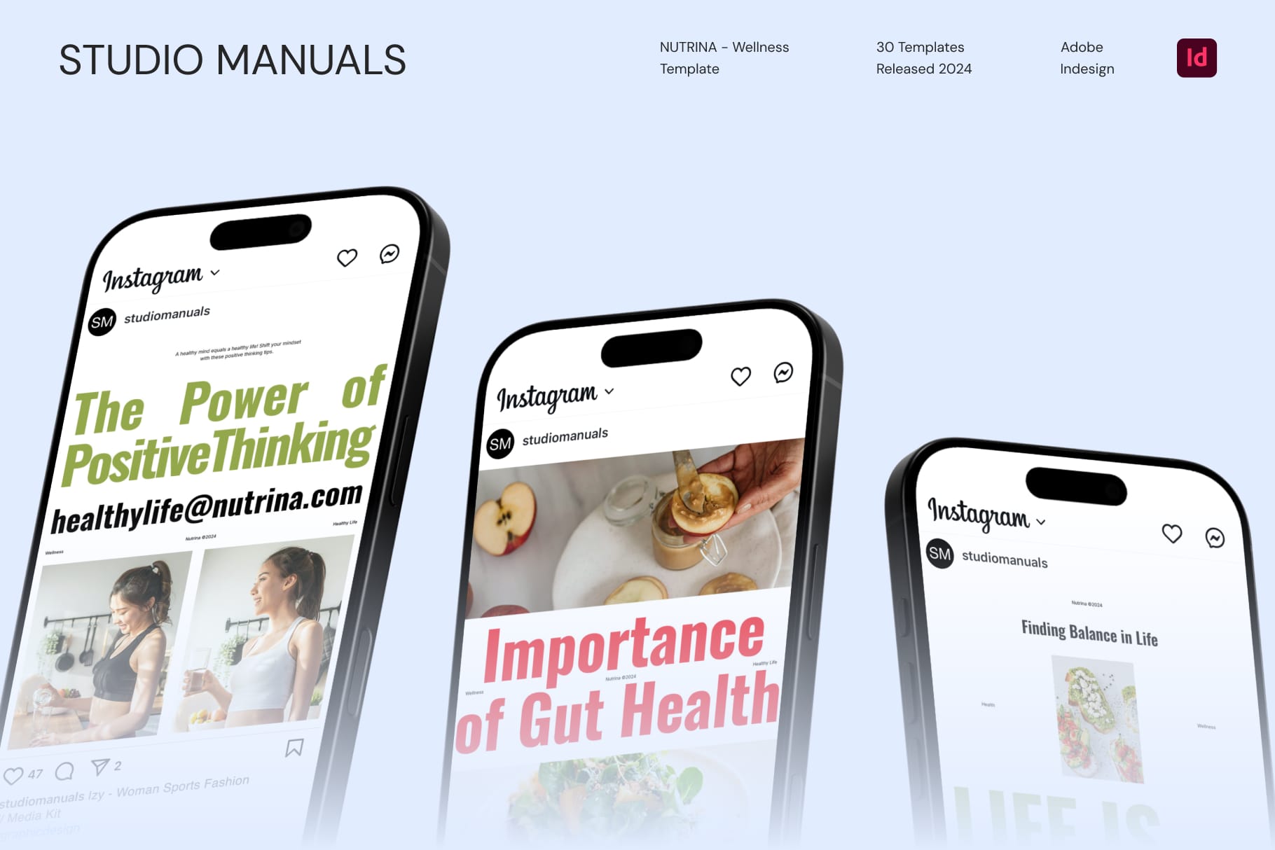 NUTRINA - Wellness Template - Studio Manuals