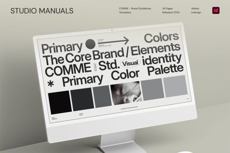COMME Brand Guidelines - Studio Manuals