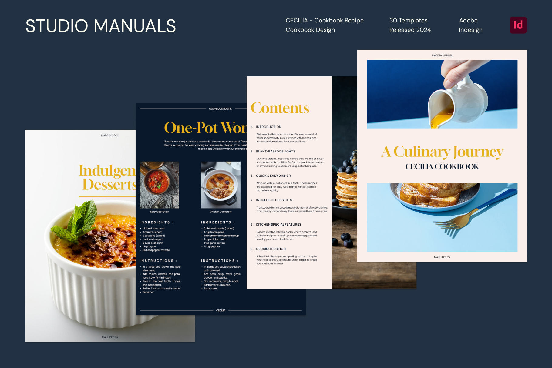 CECILIA - Cookbook Recipe Templates