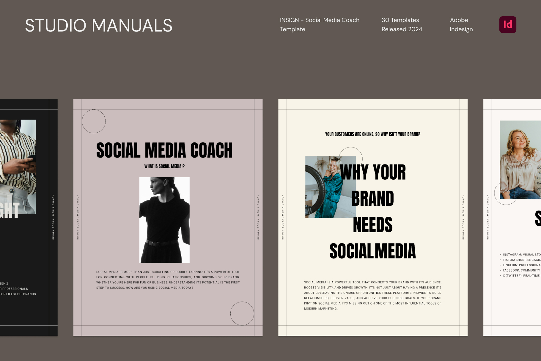 COMME - Social Media Kit - Studio Manuals