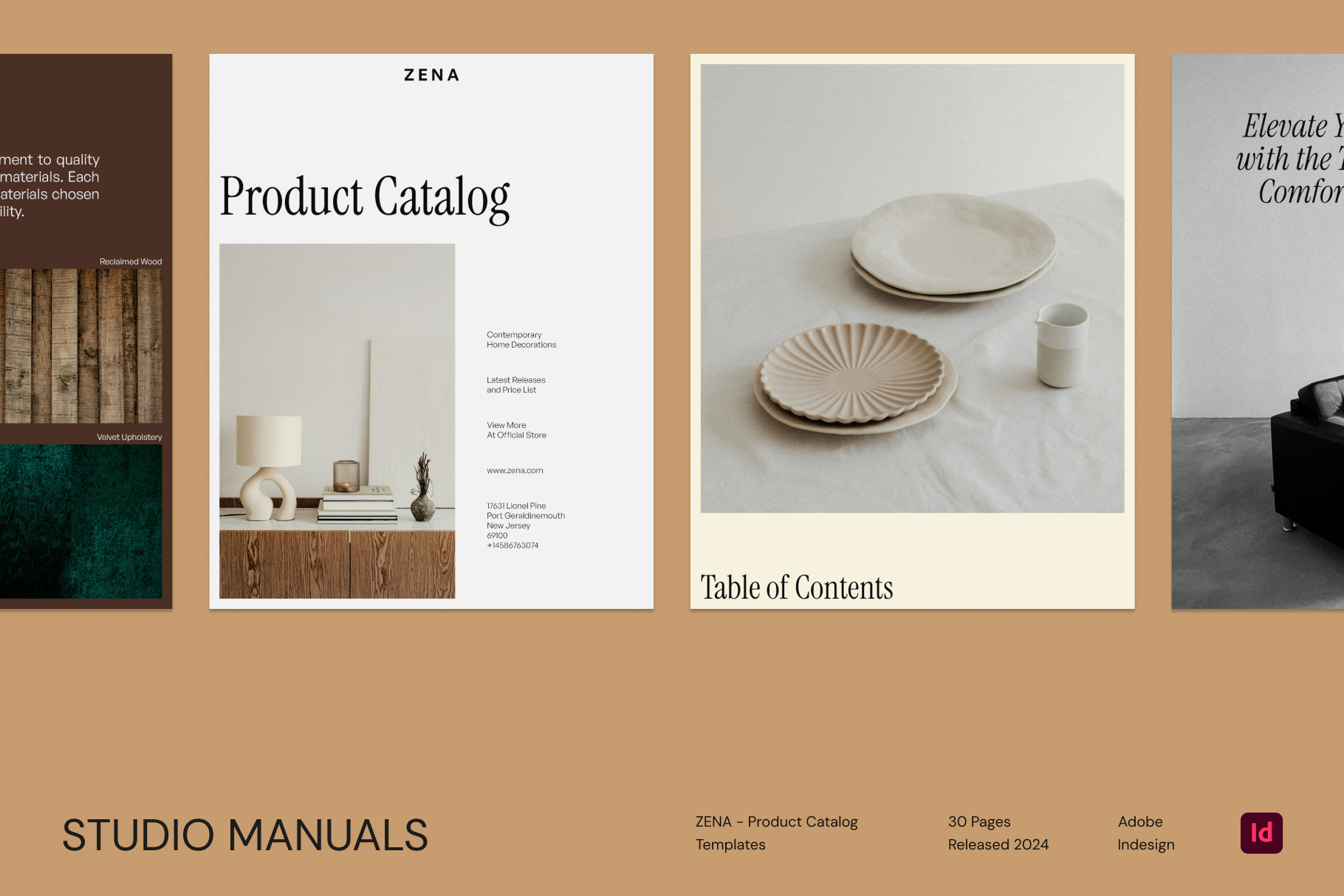 ZENA - Product Catalog Templates for Promotion