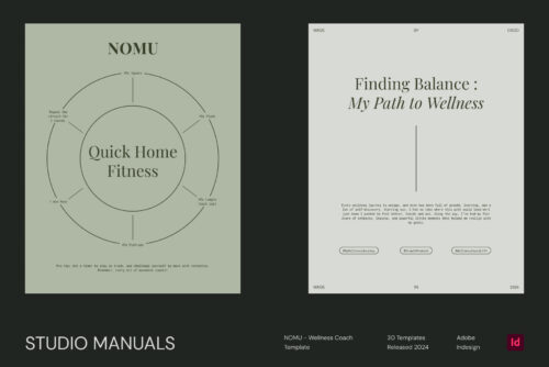 NOMU Wellness Coach Template | Custom Social Media Designs