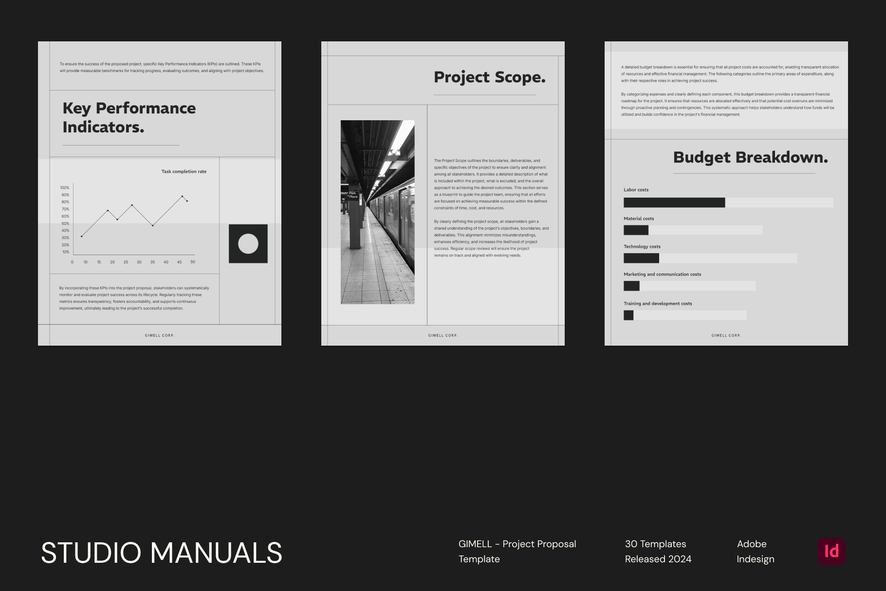 GIMELL - Project Proposal | Customizable Social Media Templates