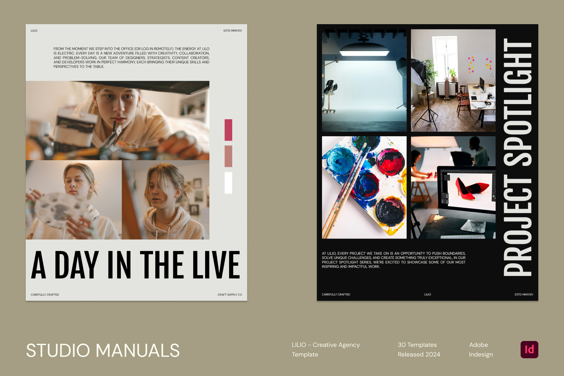 LILIO - Creative Agency Template | Customizable Post Templates