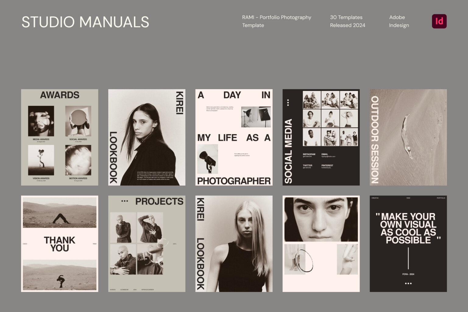 RAMI - Portfolio Photography Templates for Photographers