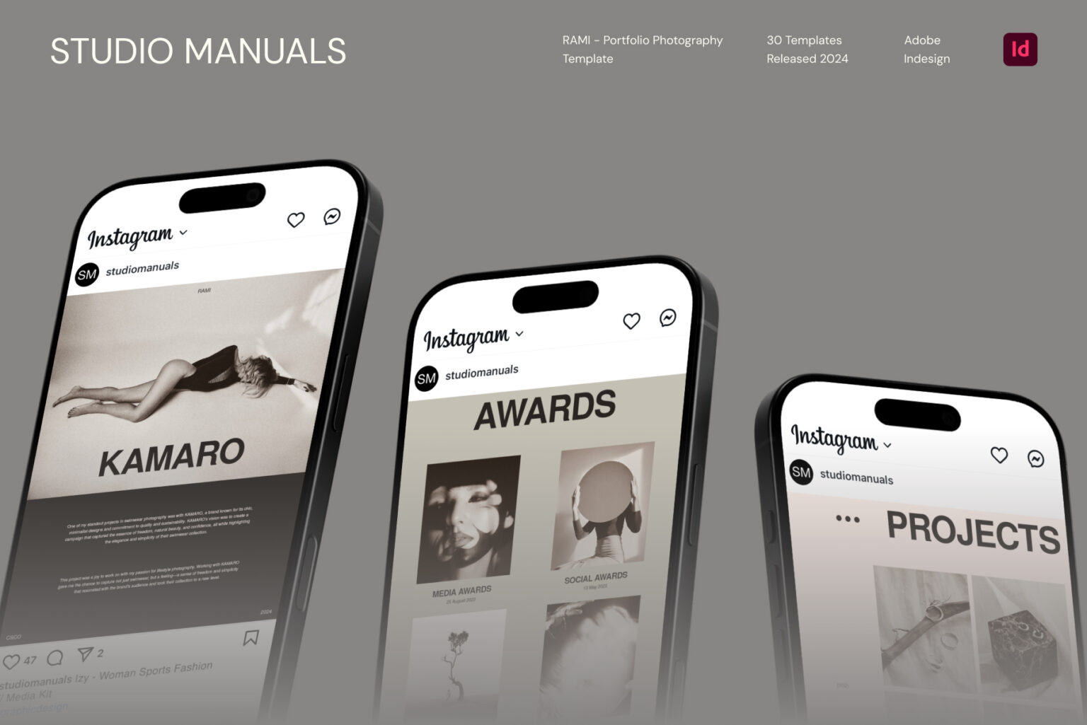 RAMI - Portfolio Photography Templates for Photographers