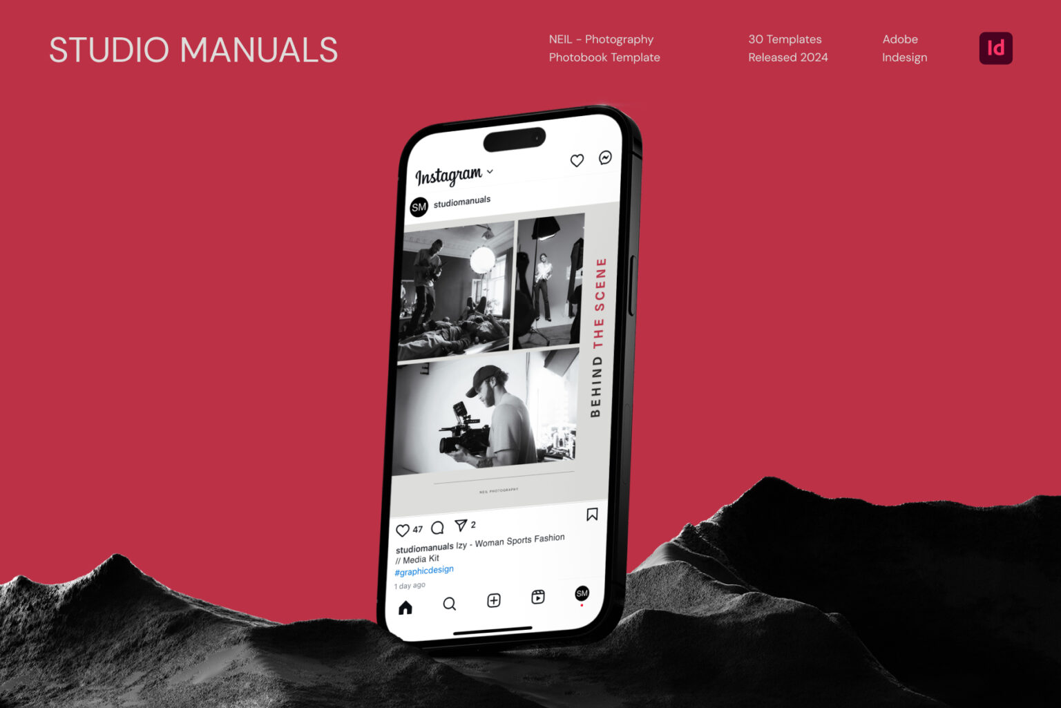 NEIL - Photography Photobook Template | Customizable Templates