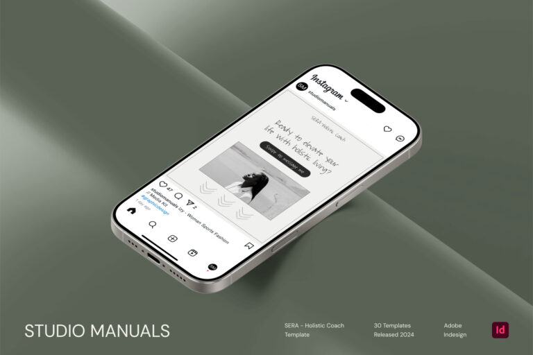 SERA - Holistic Coach | 30 Customizable Templates for Wellness