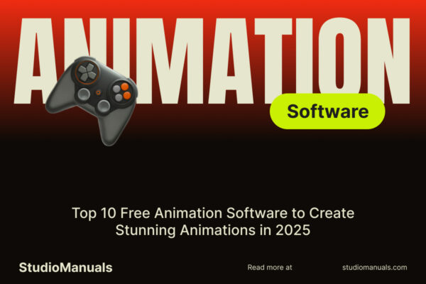 Top 10 Free Animation Software to Create Animations in 2025