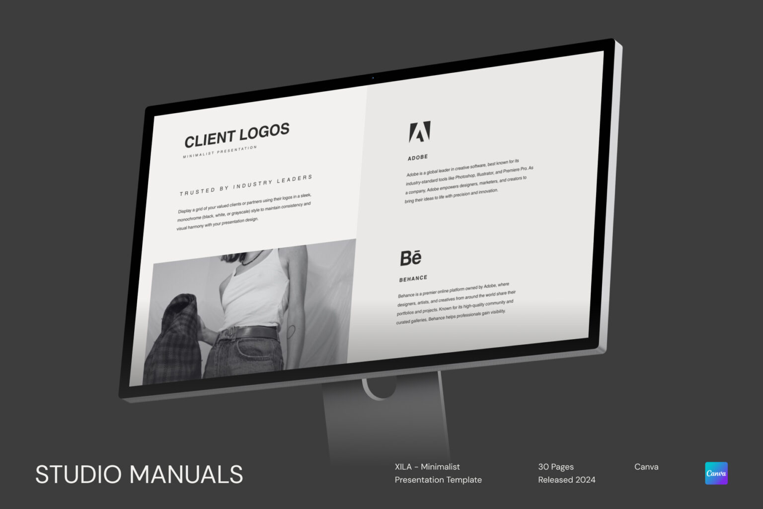 XILA – 30 Fully Customizable Minimalist Presentation Templates