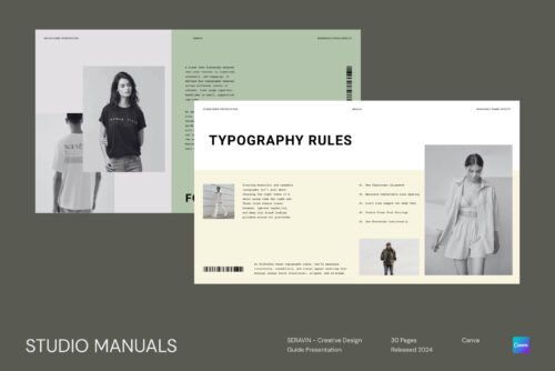 SERAVIN – Customizable Creative Design Guide Presentation