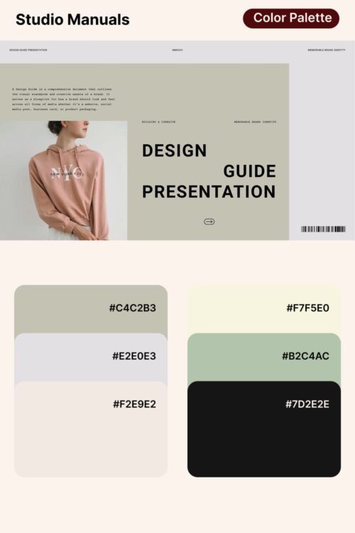 Seravin Creative Design Guide Presentation: Refined Visual Strategy in ...