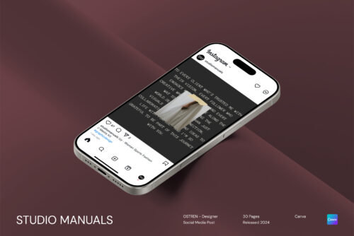 OSTREN – Designer Social Media Post Templates for Canva